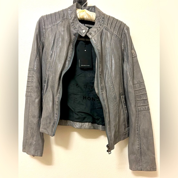 Mauritius | Jackets & Coats | Mauritius Juana Leather Jacket | Poshmark